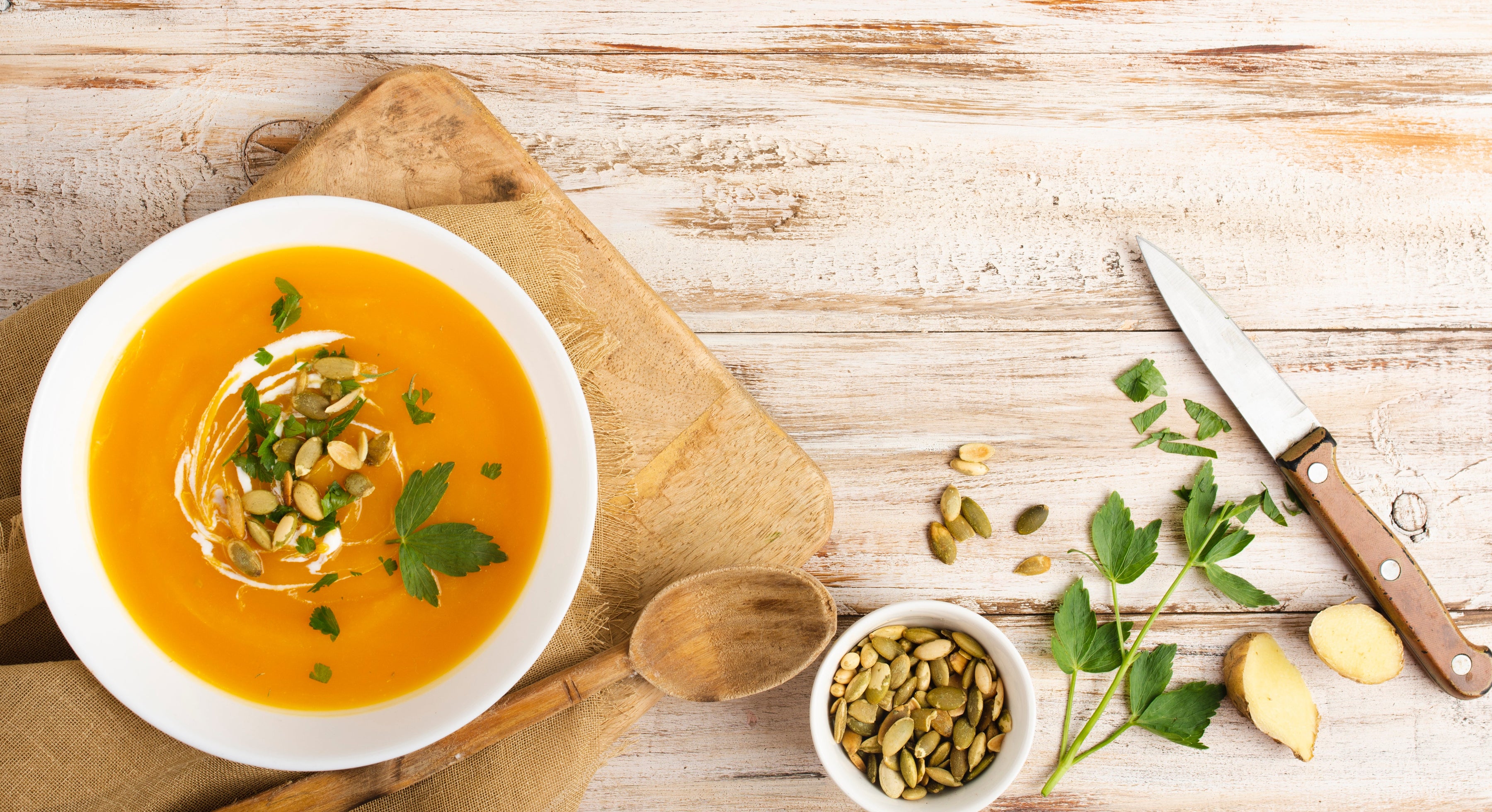Kickstart your morning with this bright & sunny yellow soup! — Nourish You