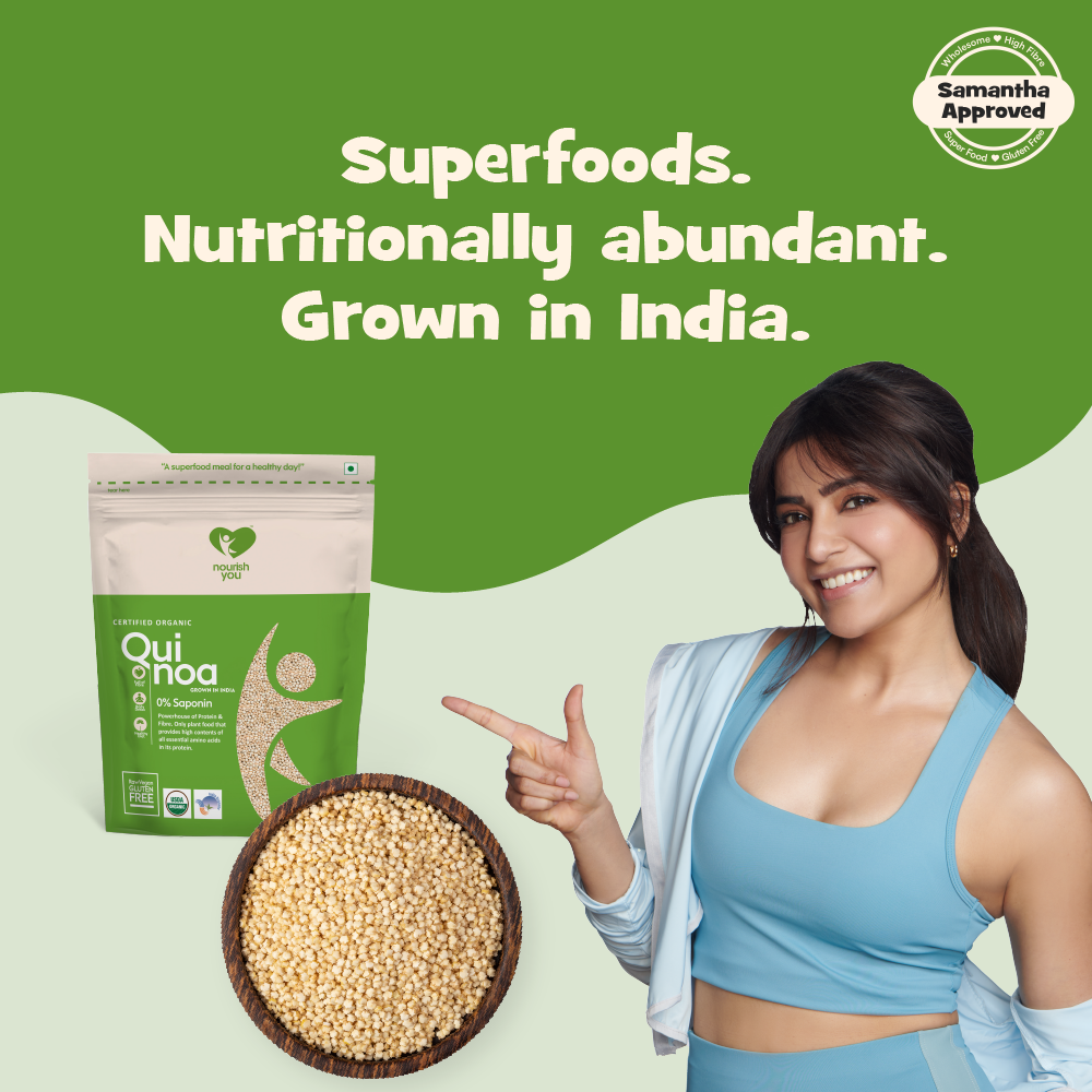 Buy White Quinoa Online, 500g at best prices | Nourish You India