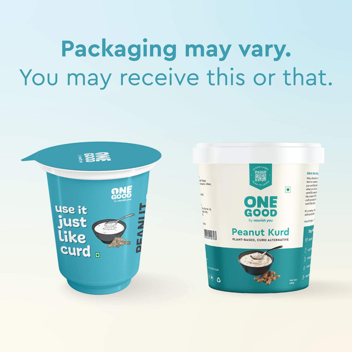 Peanut Kurd - 450g | Curd Alternative | Dairy-free — Nourish You