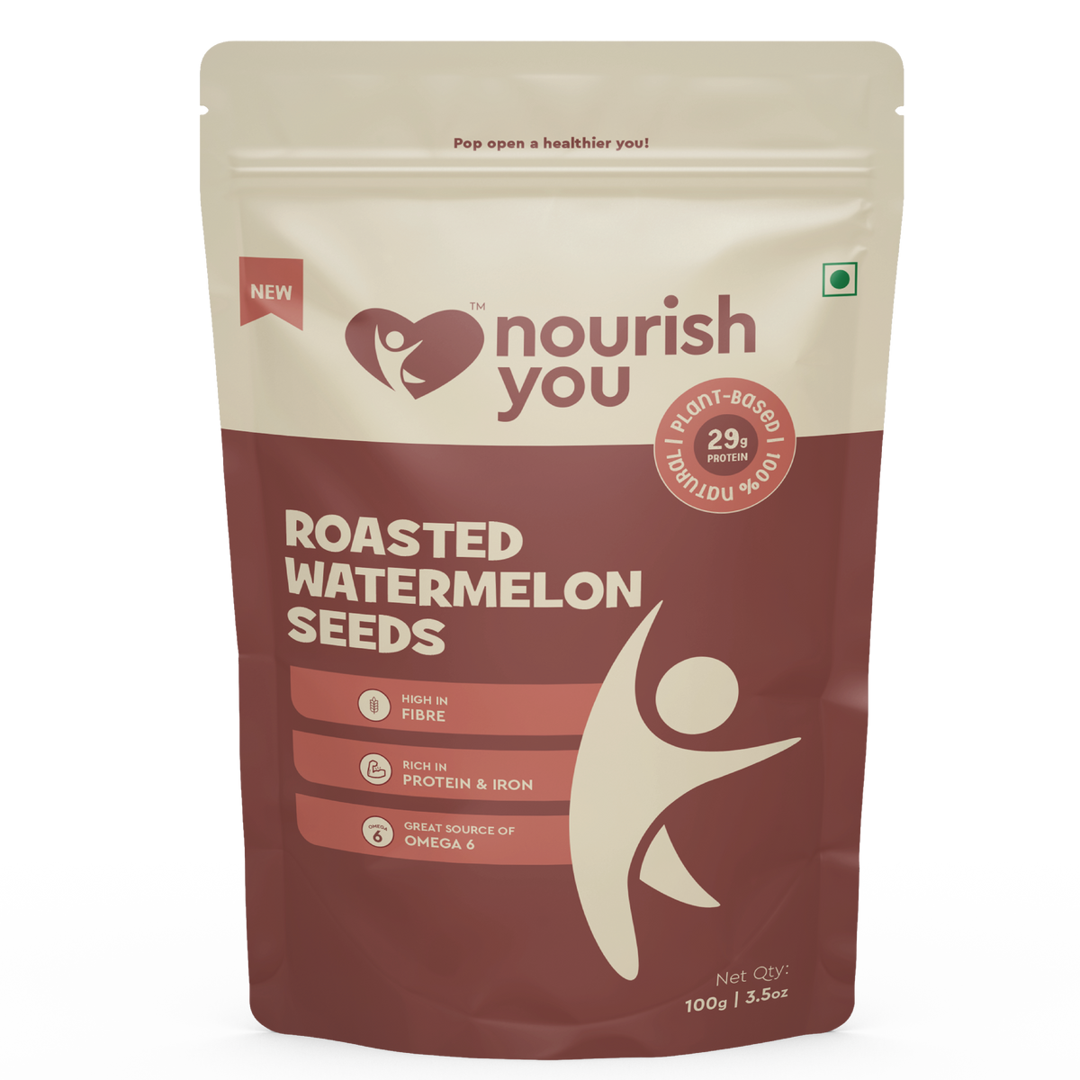 Roasted watermelon seeds, Protein Source And Magnesium-rich – Nourish You