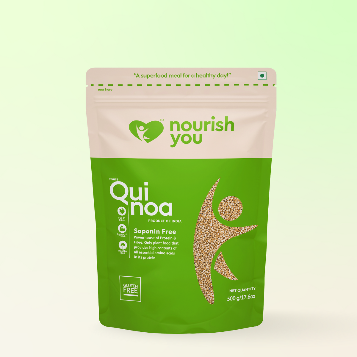 Buy White Quinoa Online, 500g at best prices | Nourish You India